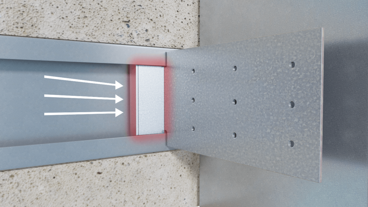 DriftTrak Headed Studs - Light Steel Framing - The Steel Network - TSN